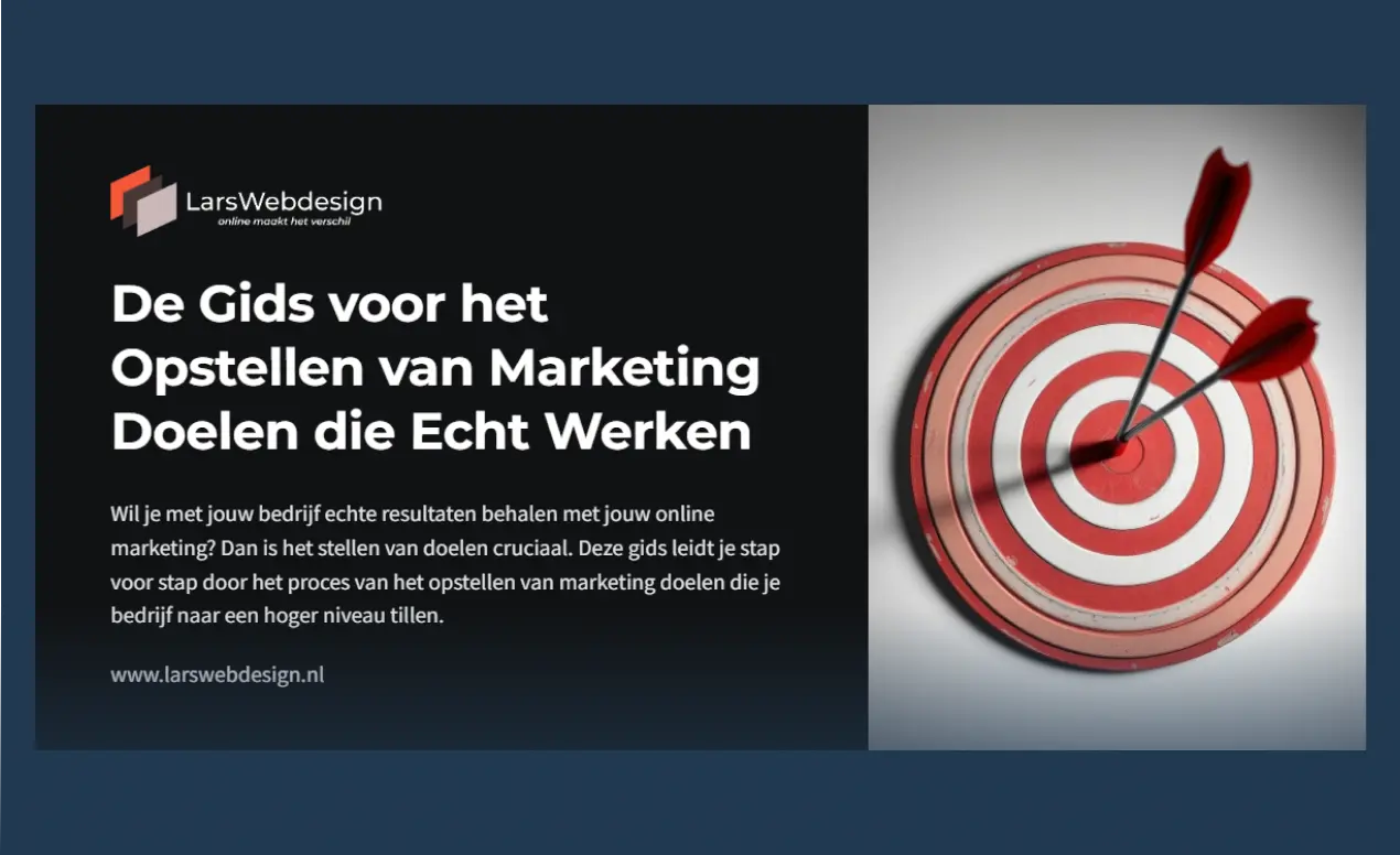 De Gids voor het Opstellen van Marketing Doelen die Echt Werken ...